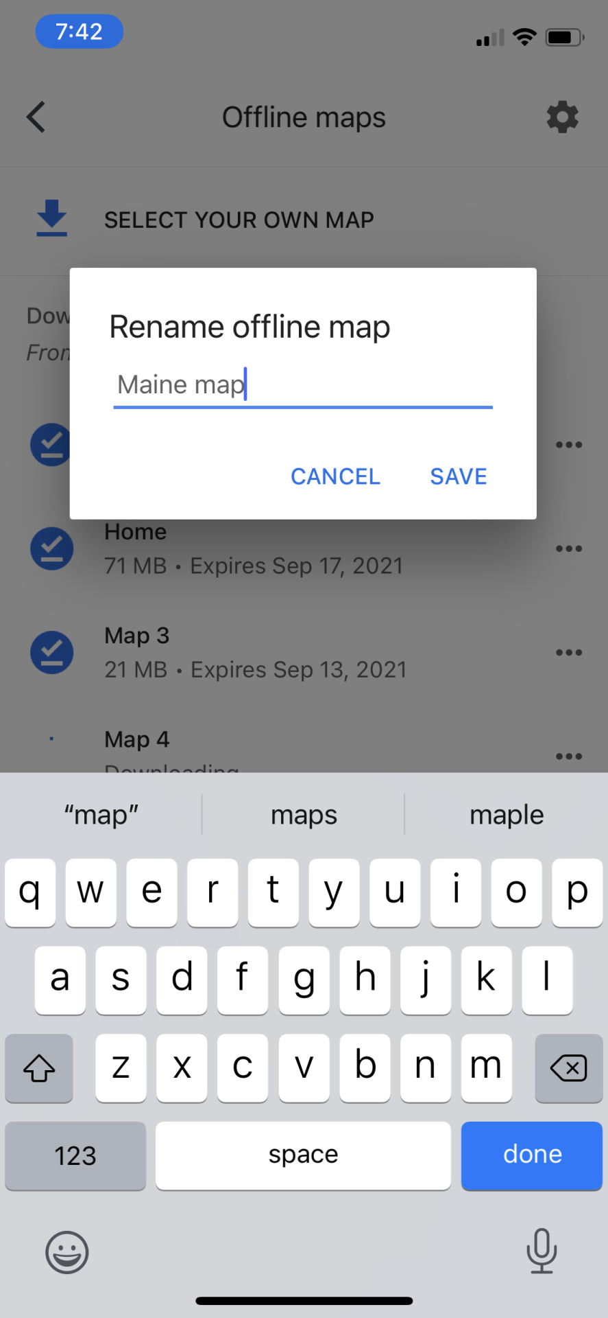 How to Save an Offline Map in Google Maps - Amazing America